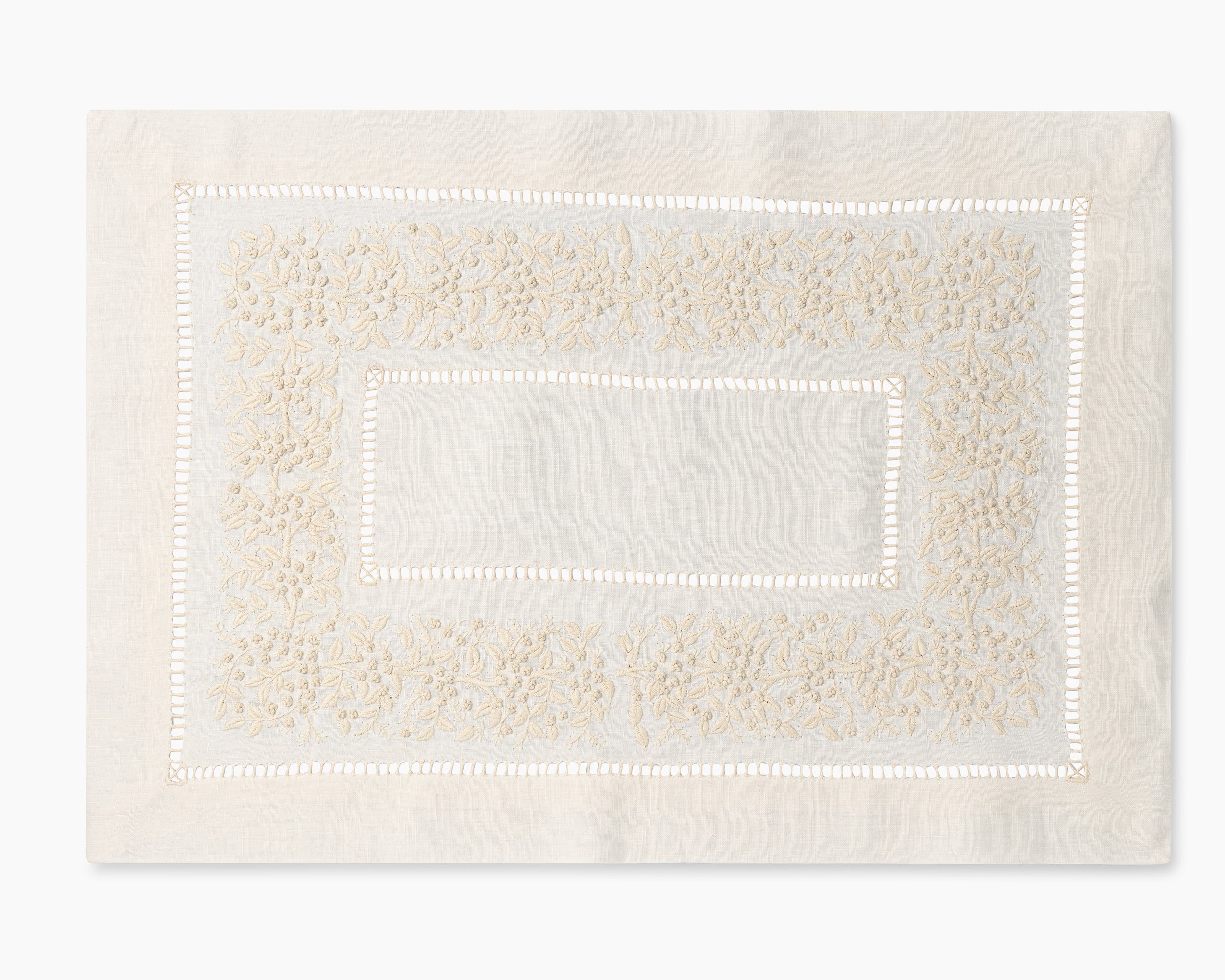 Jardin Monochrome Linen Placemat – Henry Handwork