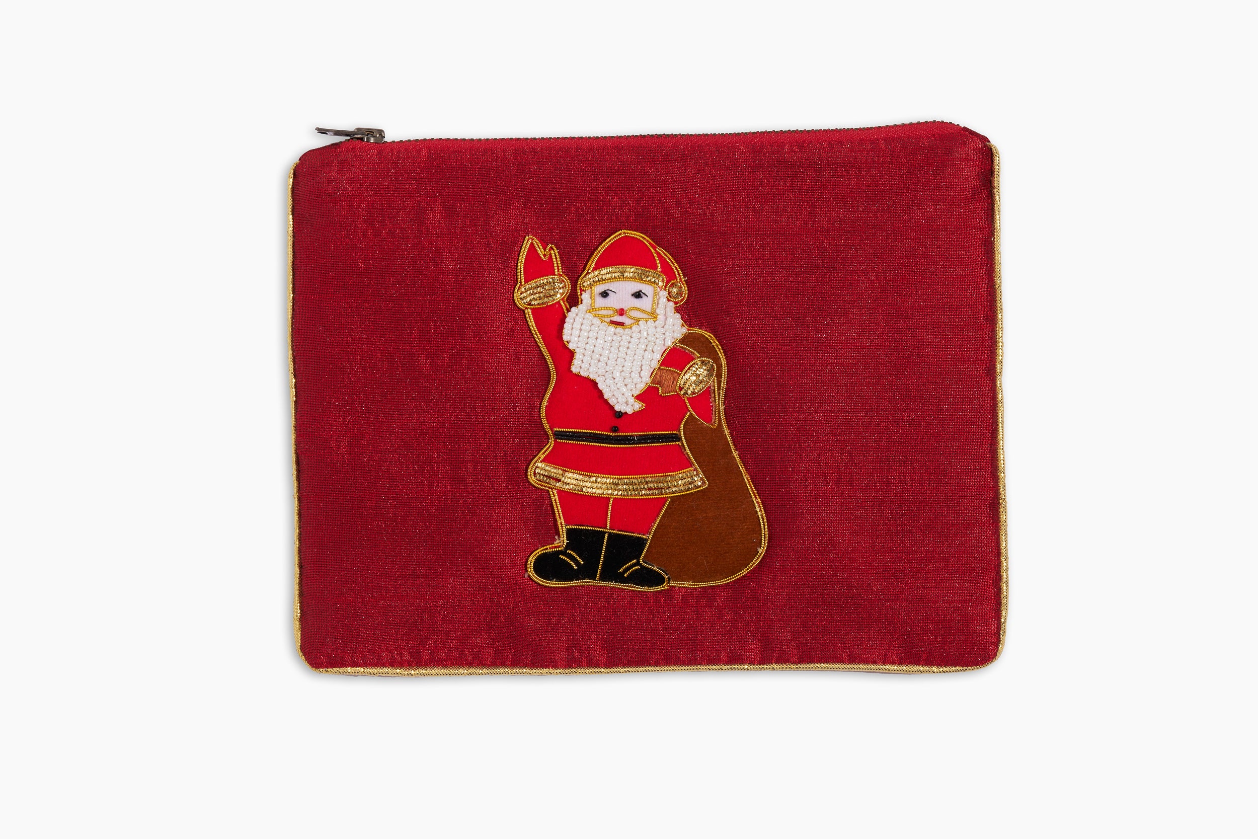 Santa Zipper Pouch – Henry Handwork