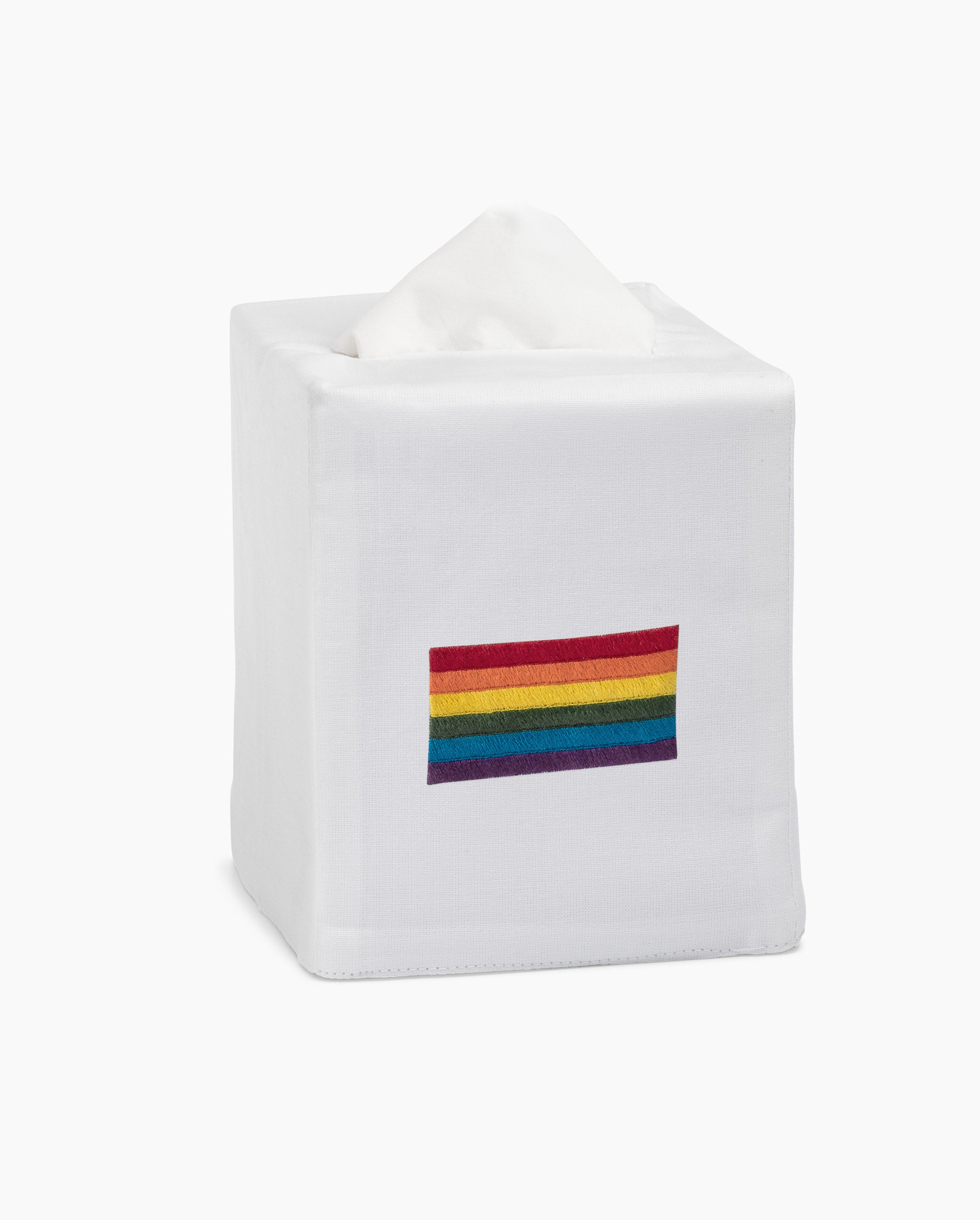 Pride Flag Tissue Box Cover – Henry Handwork